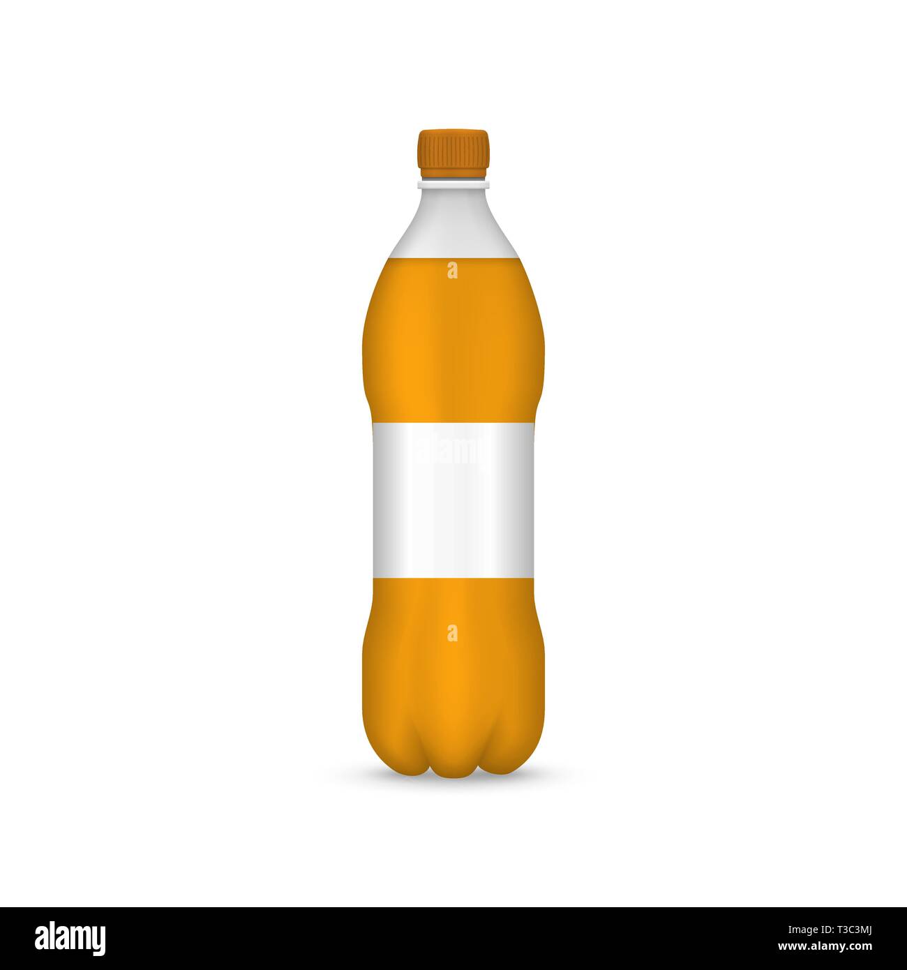 Empty realistic plastic bottle . Template for your design Stock Vector ...