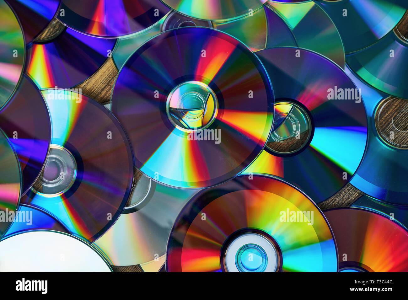 CD shiny background Stock Photo - Alamy