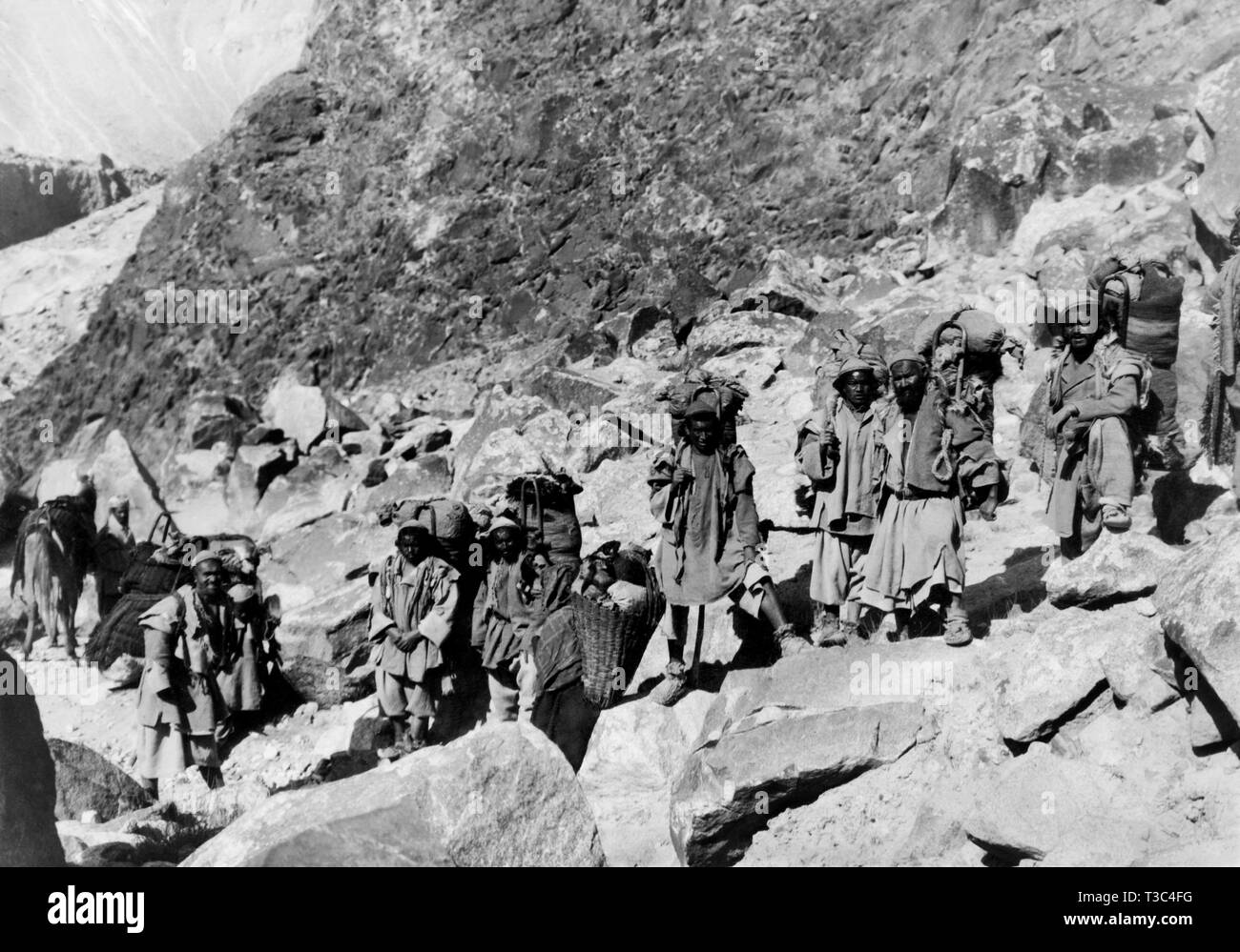 Asia, China, Karakorum expedition, 50s Stock Photo - Alamy