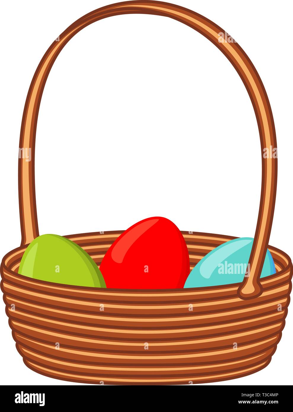 Cute Empty Easter Basket