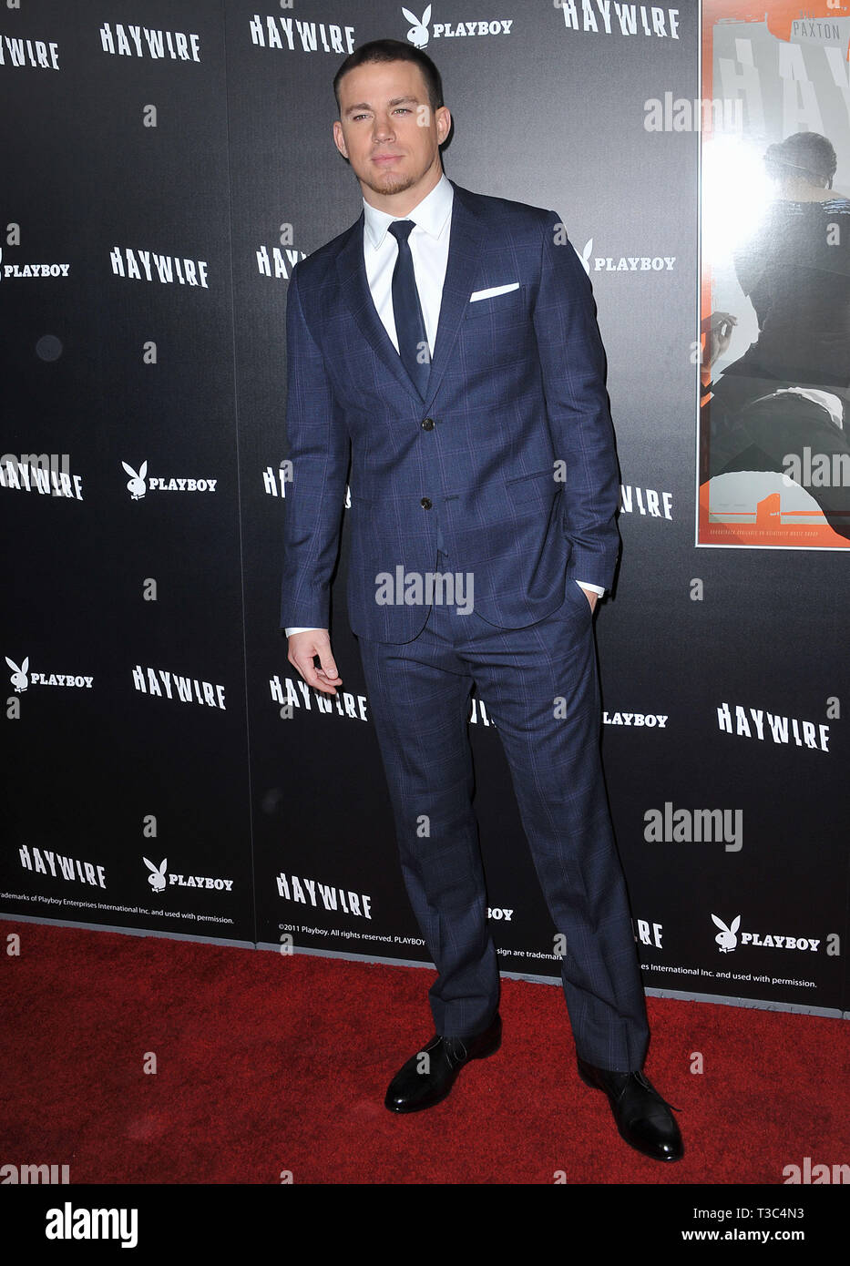 Channing Tatum at the HAYWIRE Premiere at the DGA Theatre In Los ...