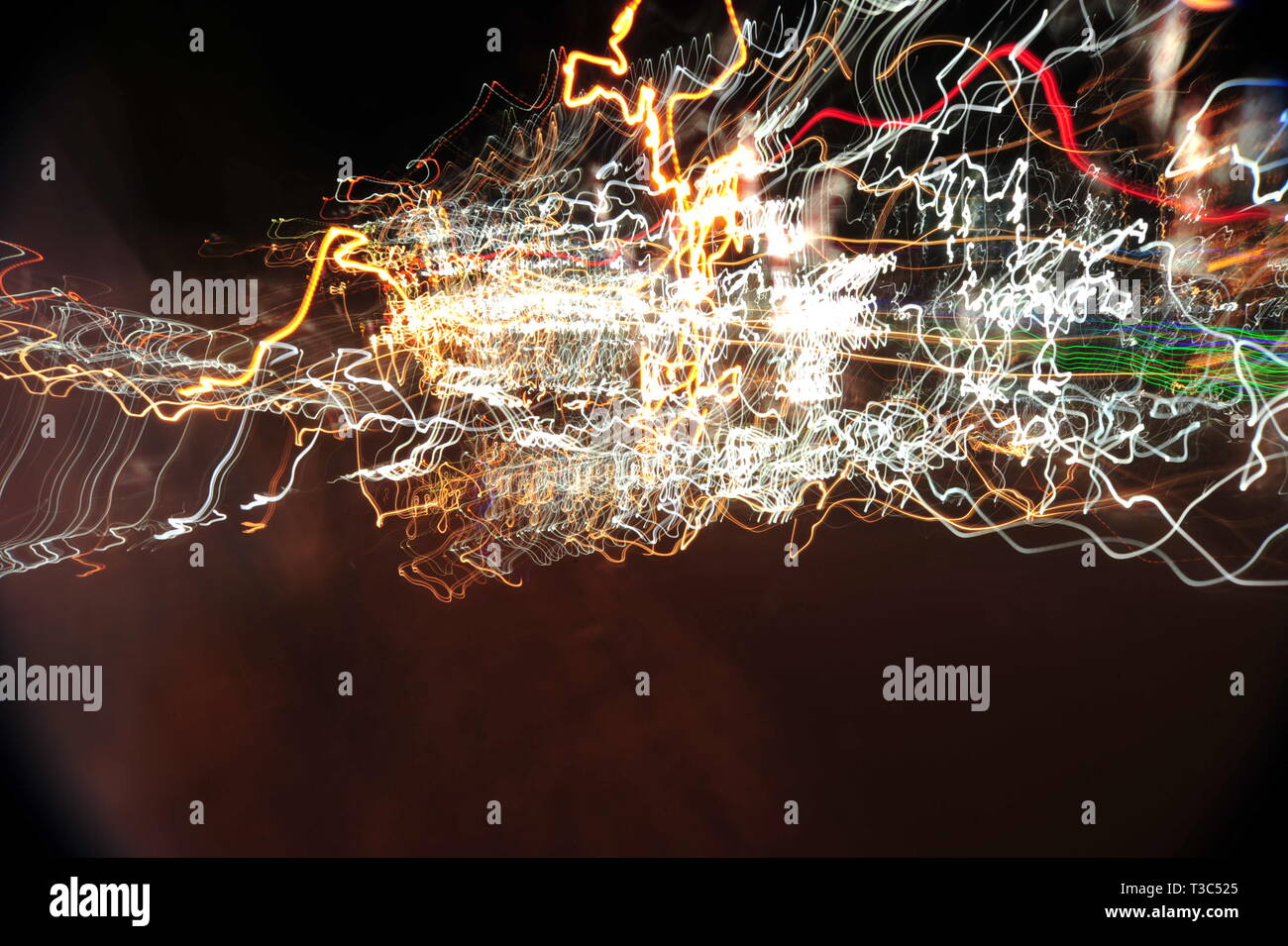 abstrac of light painting Stock Photo - Alamy