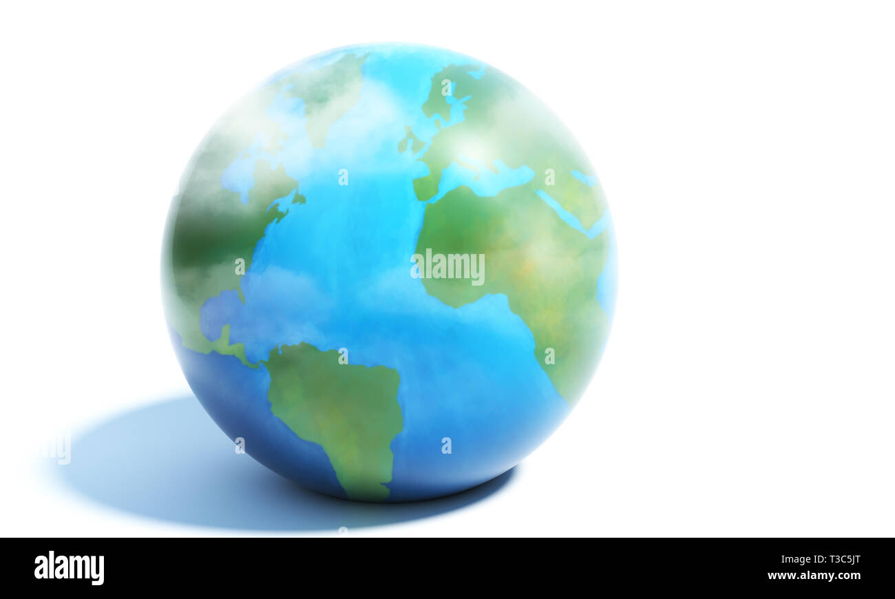 Earth concept grass Cut Out Stock Images & Pictures - Alamy