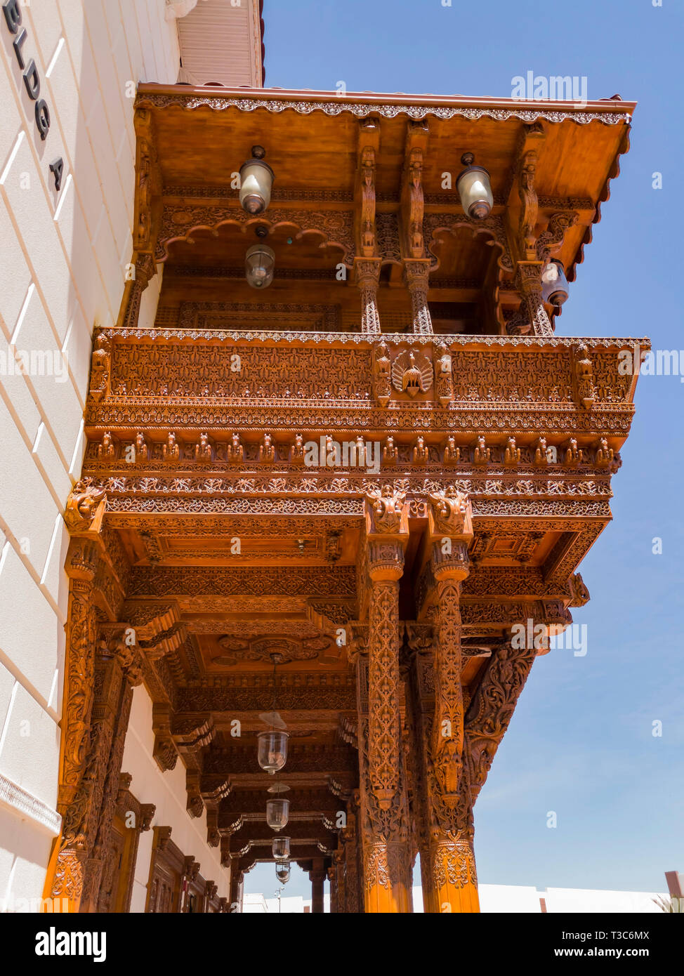 Exterior view of the famous BAPS Shri Swaminarayan Mandir at Chino ...