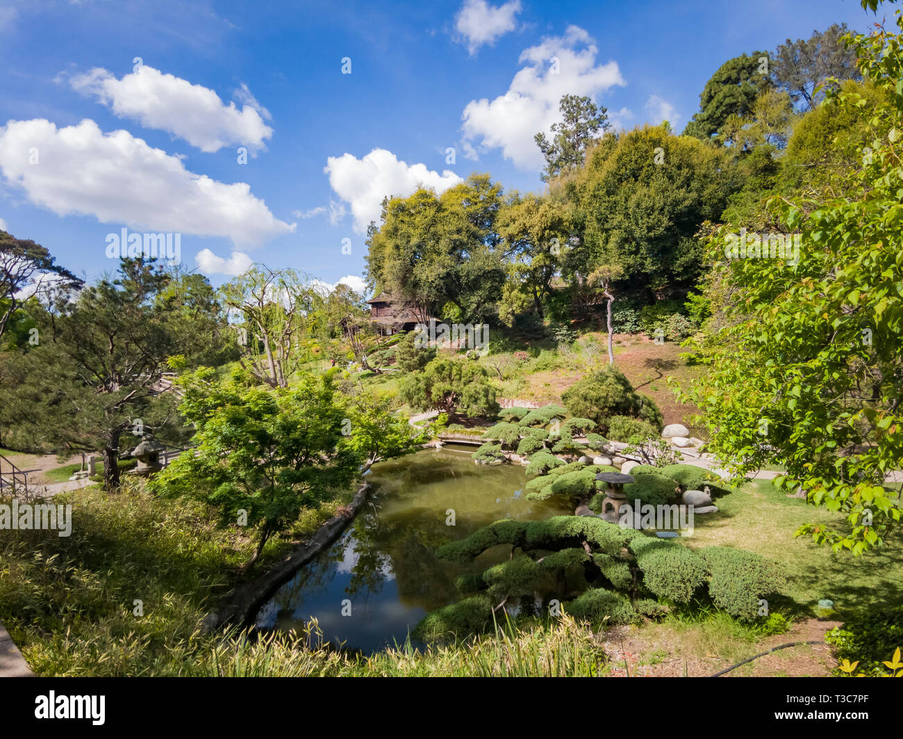 Beautiful Japanese Garden of Huntington Library at Los Angeles ...