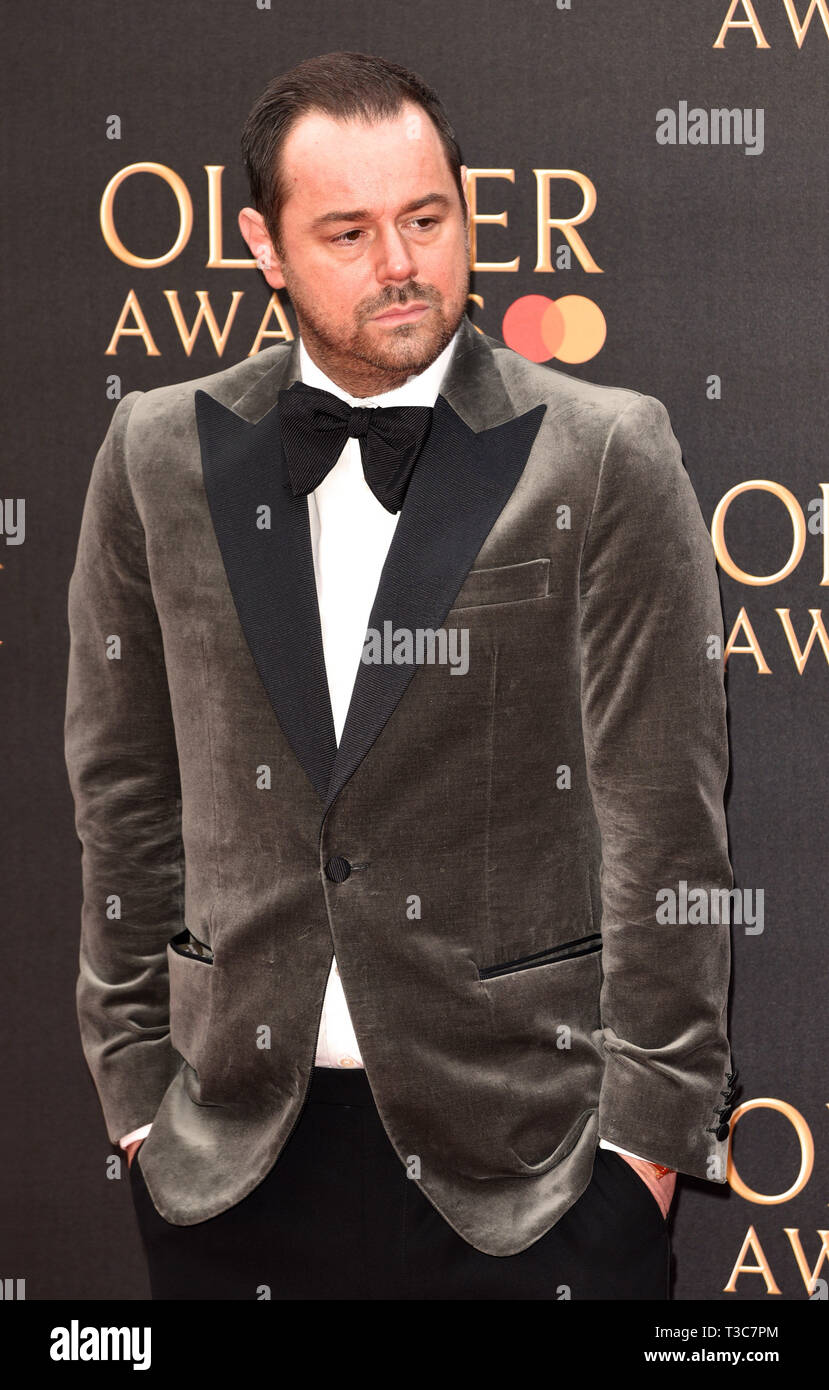 Danny Dyer seen on the red carpet during The Olivier Awards 2019 with ...
