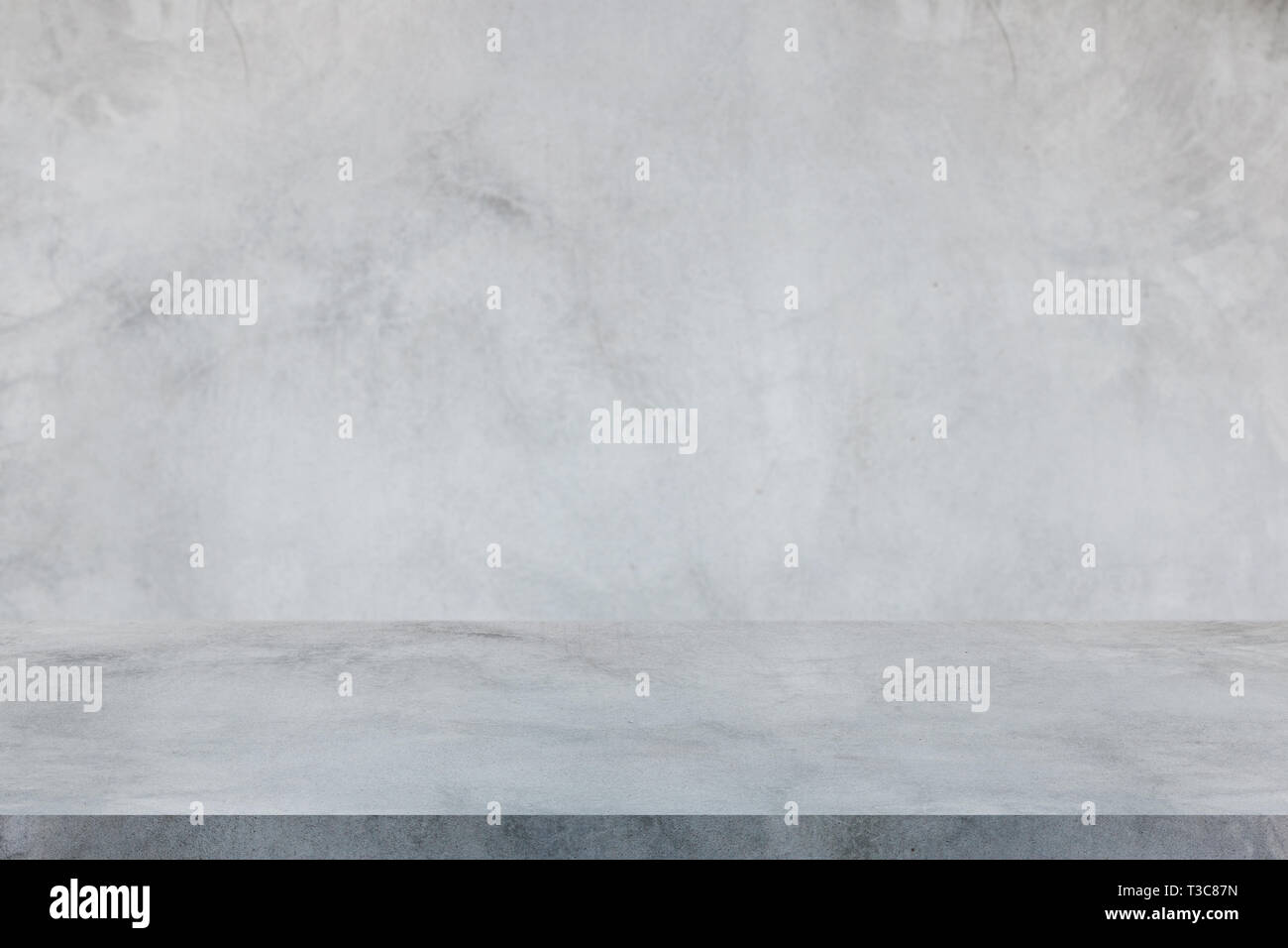 cement wall and studio floor, interior background Stock Photo - Alamy