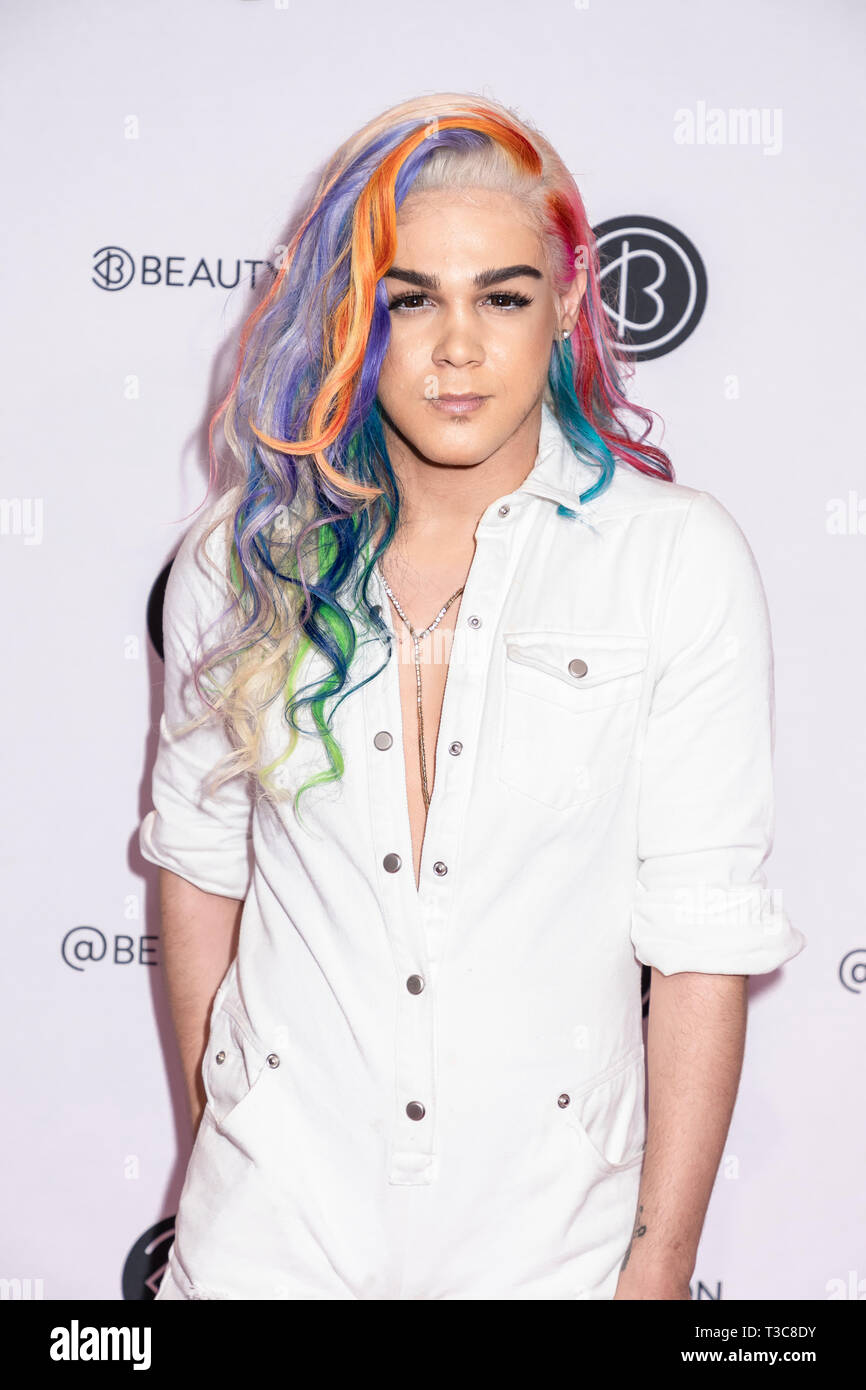 New York, NY, USA - April 6, 2019: Justin Marcus attends Beautycon ...