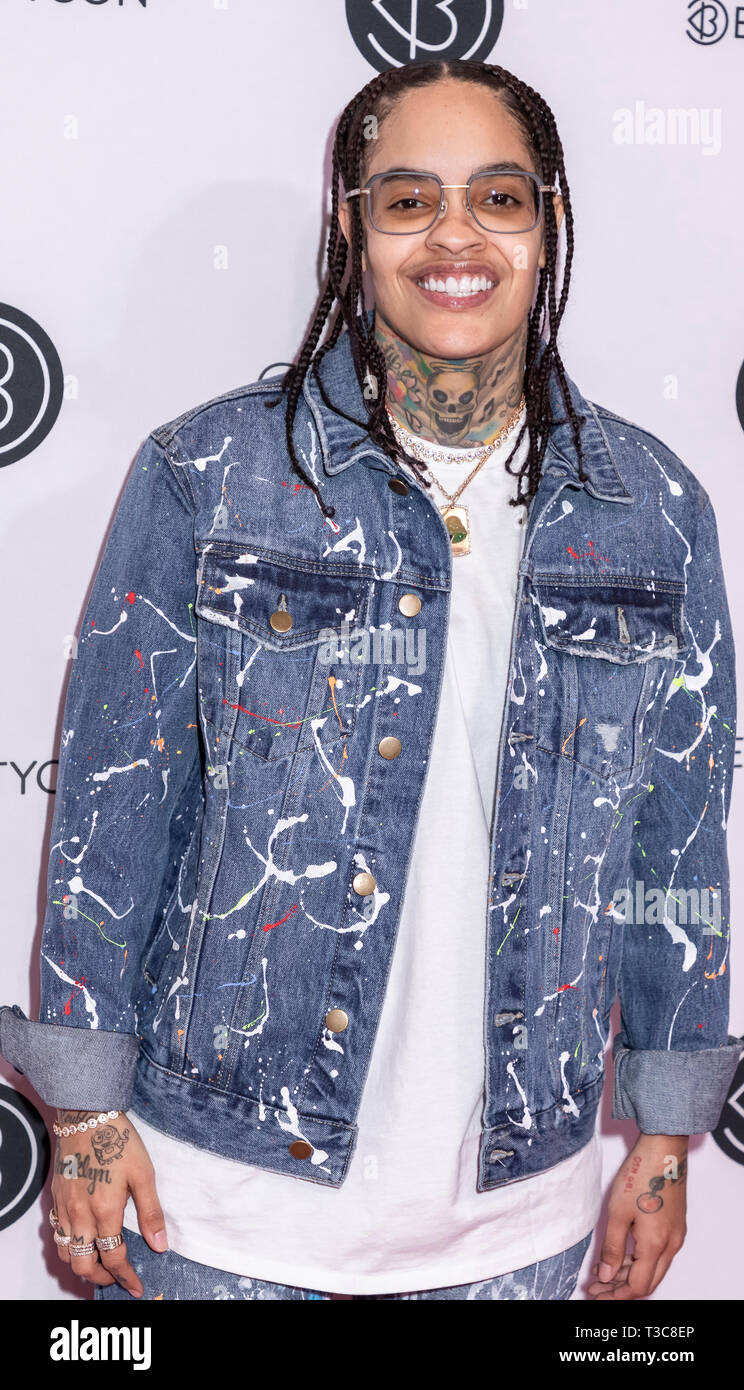 New York, NY, USA - April 6, 2019: Siya attends Beautycon Festival NYC ...