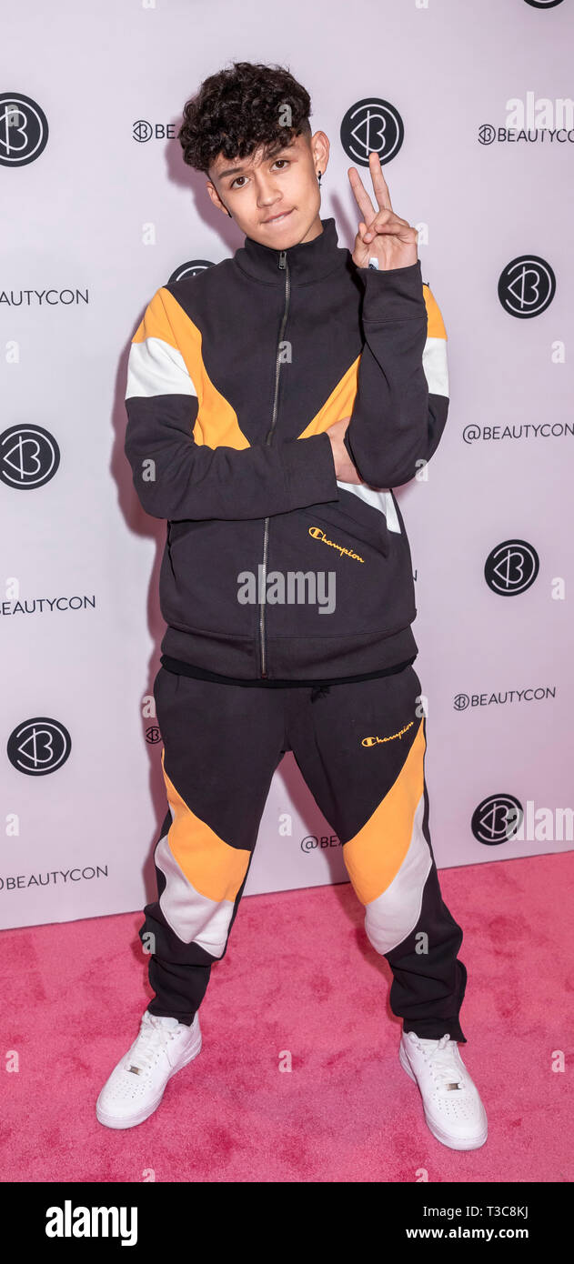 New York, NY, USA - April 6, 2019: Brandon Westenberg attends Beautycon ...
