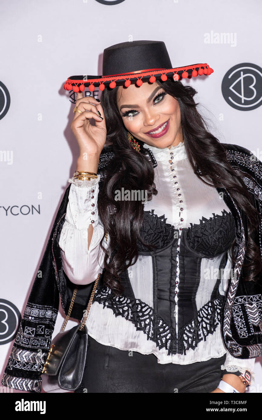 New York, NY, USA - April 6, 2019: Sincerely Ward attends Beautycon ...