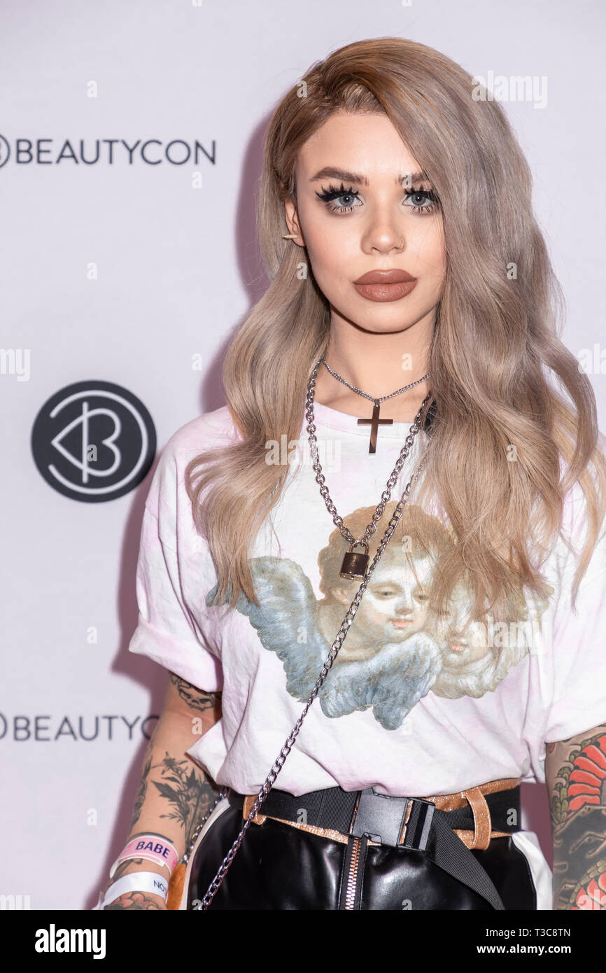 New York, NY, USA - April 6, 2019: Snitchery attends Beautycon Festival ...