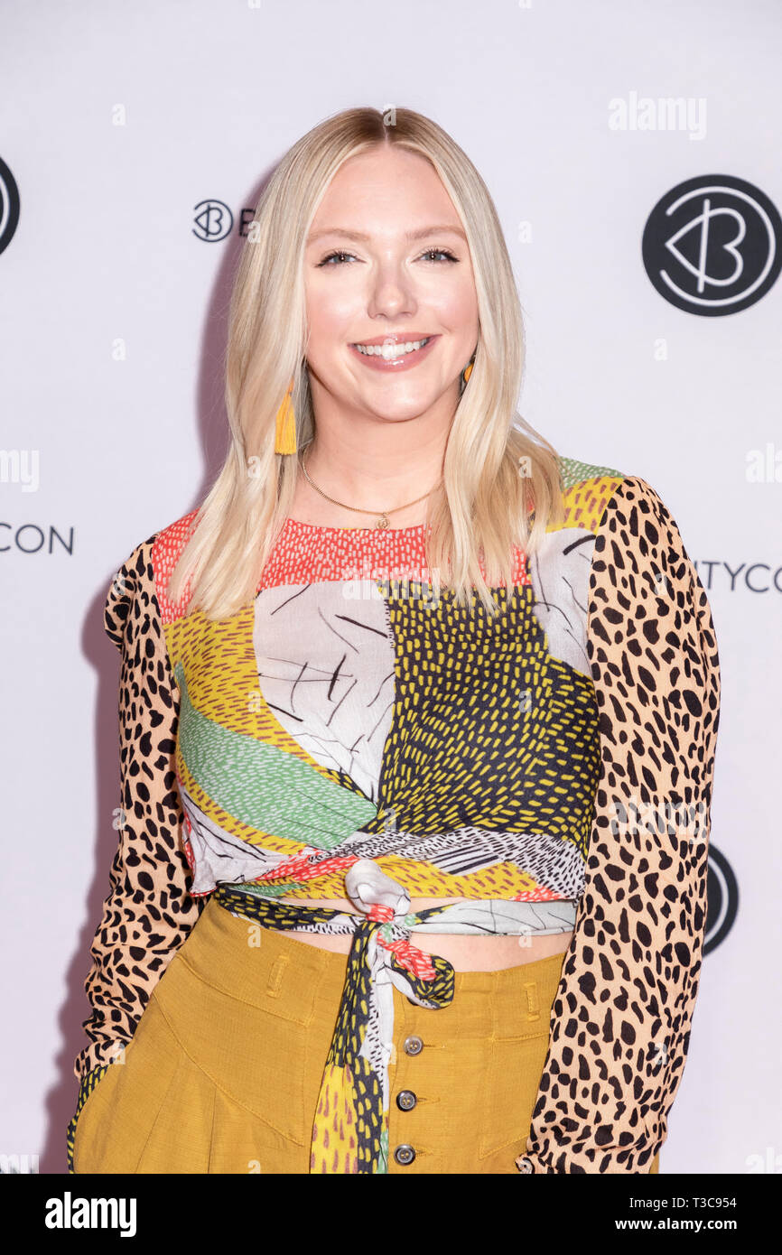 New York, NY, USA - April 6, 2019: Allison Ellis attends Beautycon ...