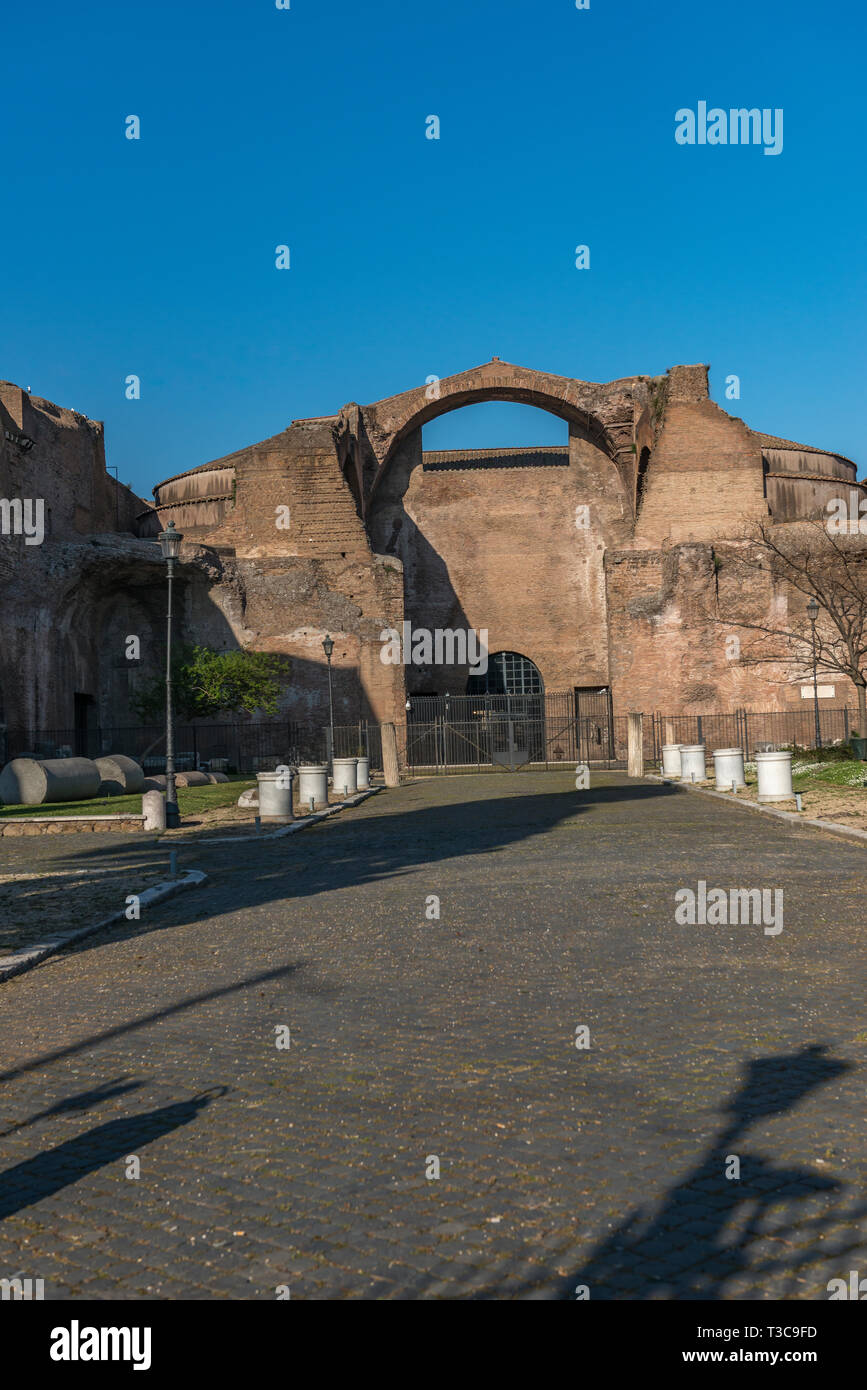 Diocletian's Baths, Rome, Italy Stock Photo - Alamy