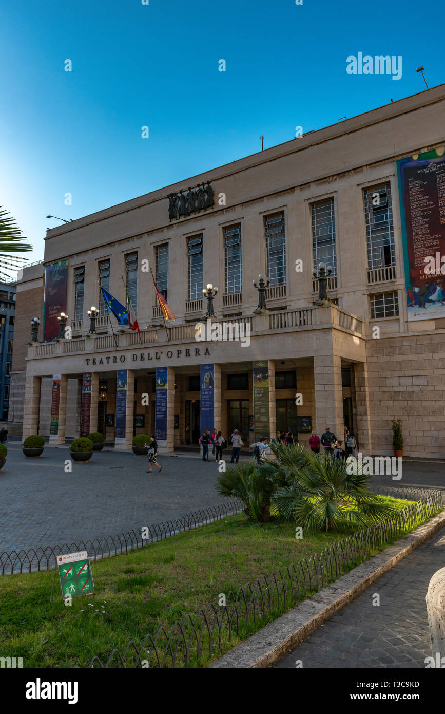 Rome opera house hi-res stock photography and images - Alamy