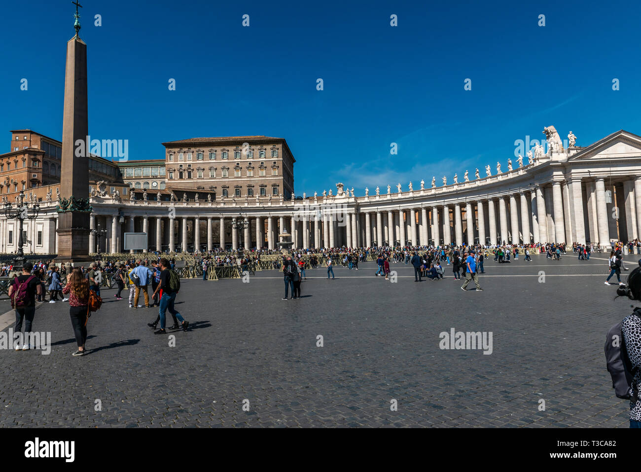 St Peters square, Rome, Italy Stock Photo - Alamy