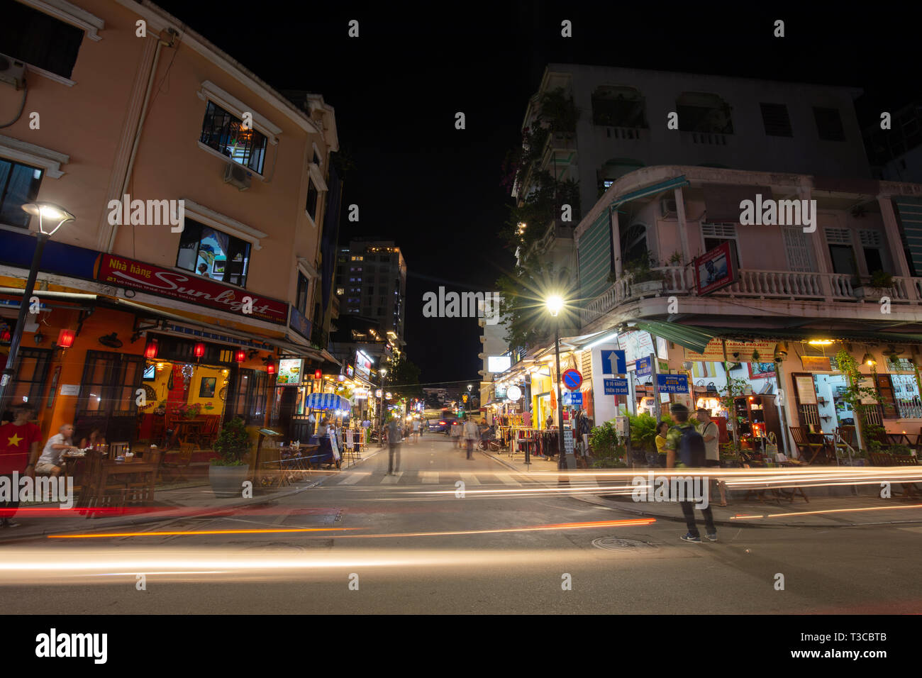 Hue Nightlife in Vietnam Stock Photo - Alamy