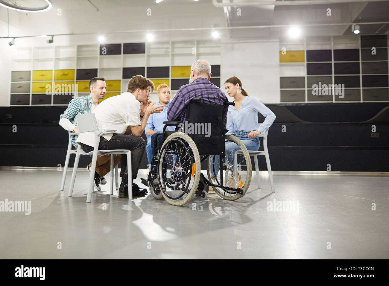 Support Group Meeting Stock Photo - Alamy