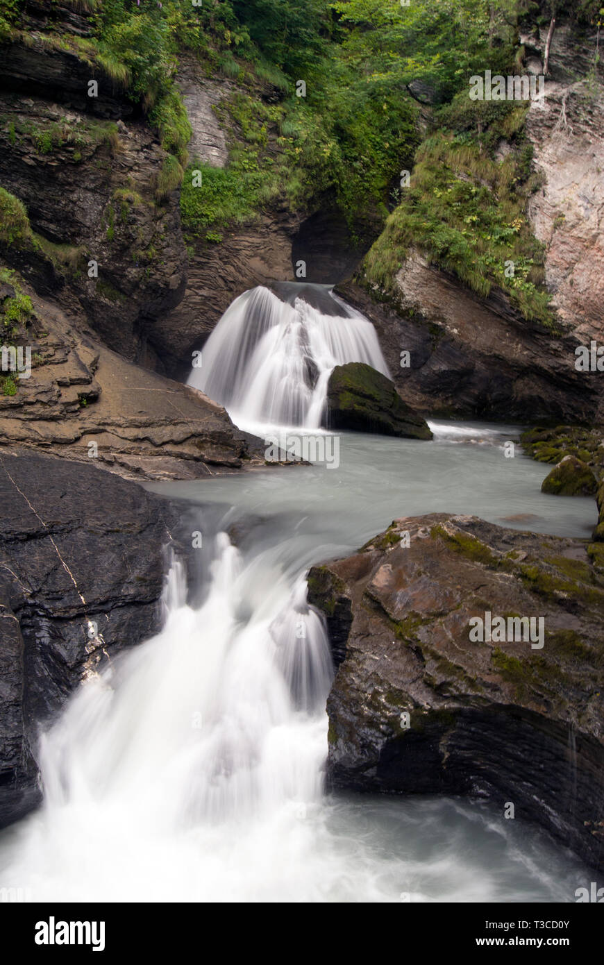 Long exposure waterfall Stock Photo - Alamy