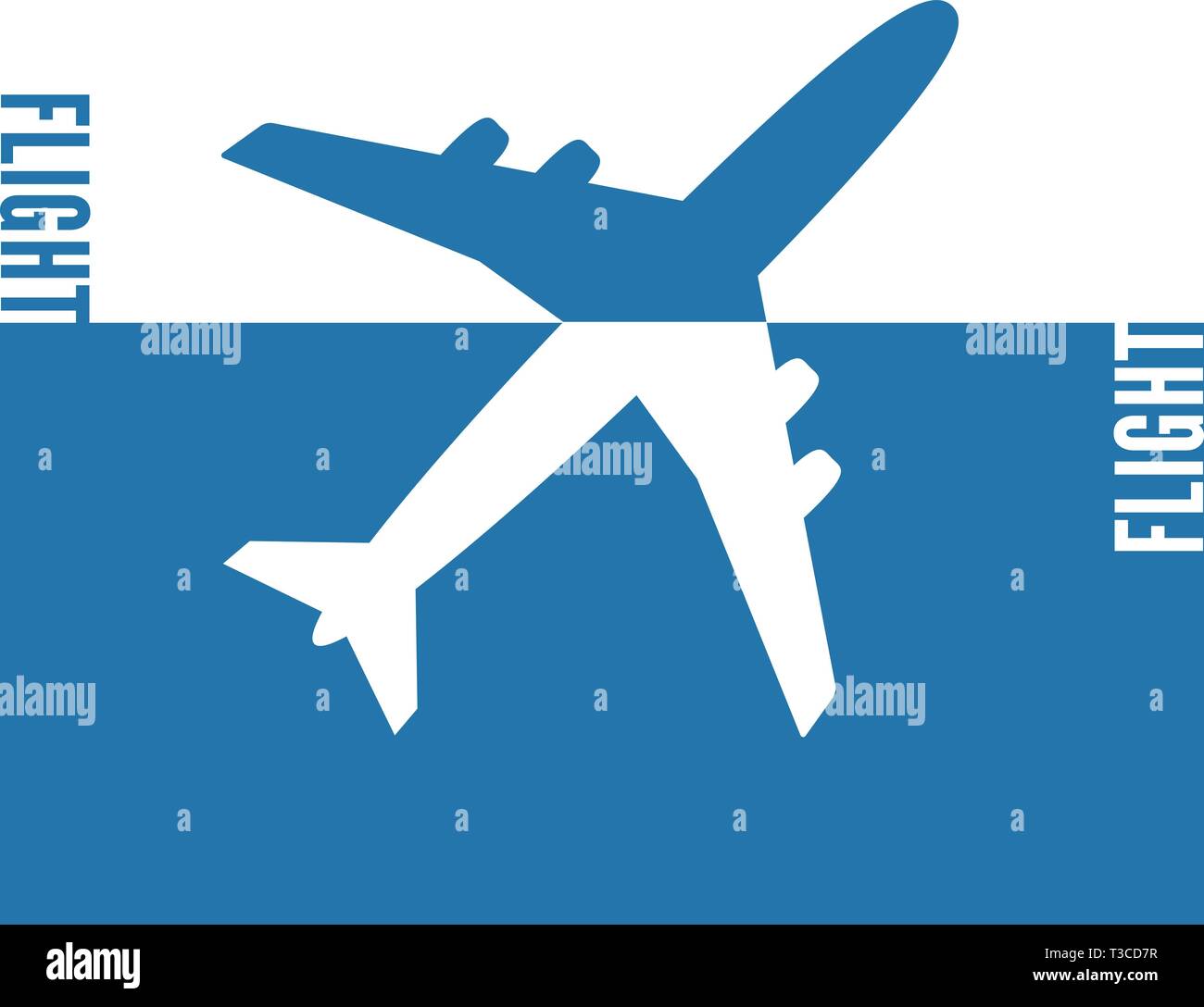 Plane icon vector, solid illustration, concept symbol Stock Vector ...