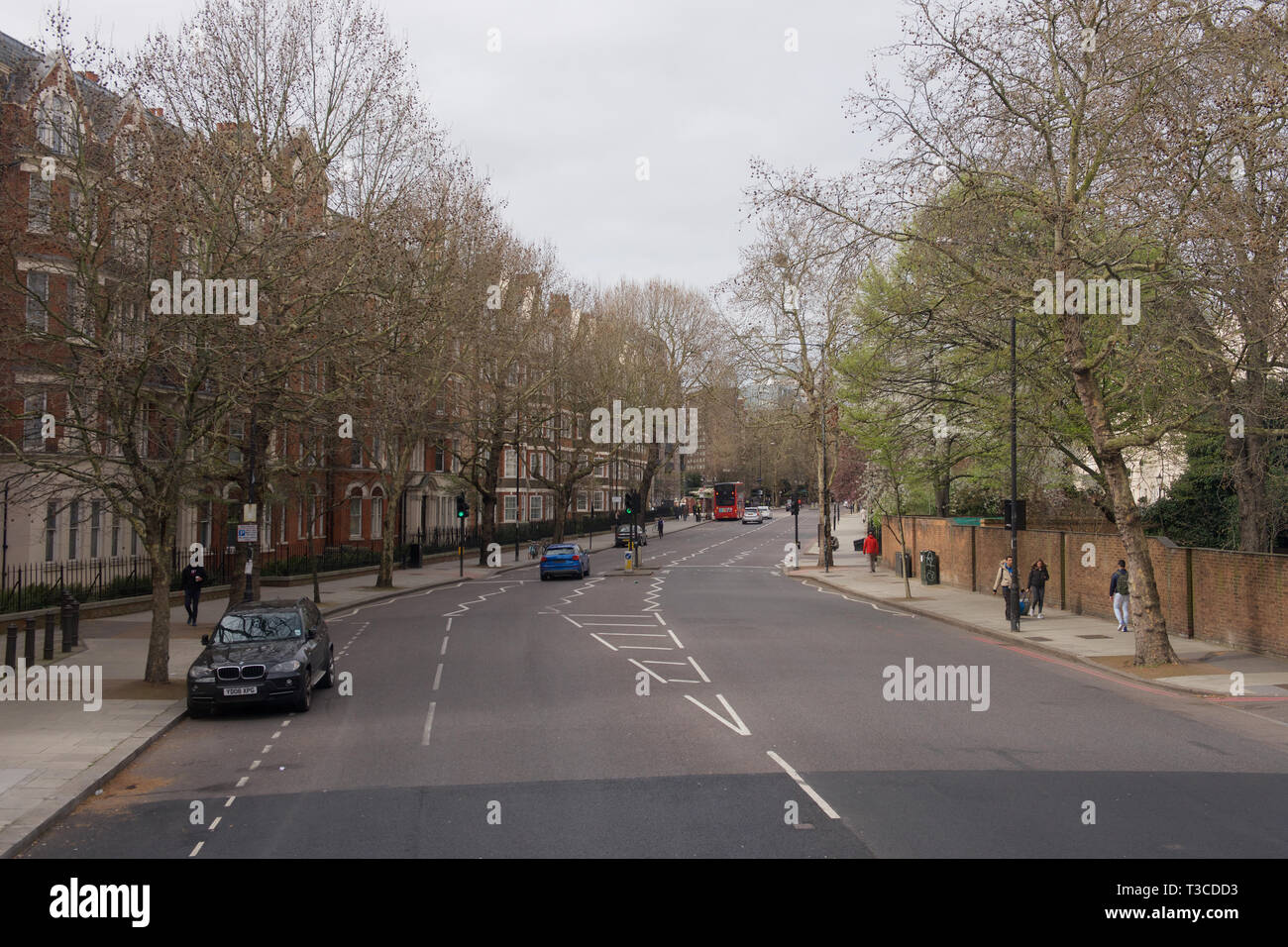 Park Road in Marylebone, London NW1 Stock Photo - Alamy