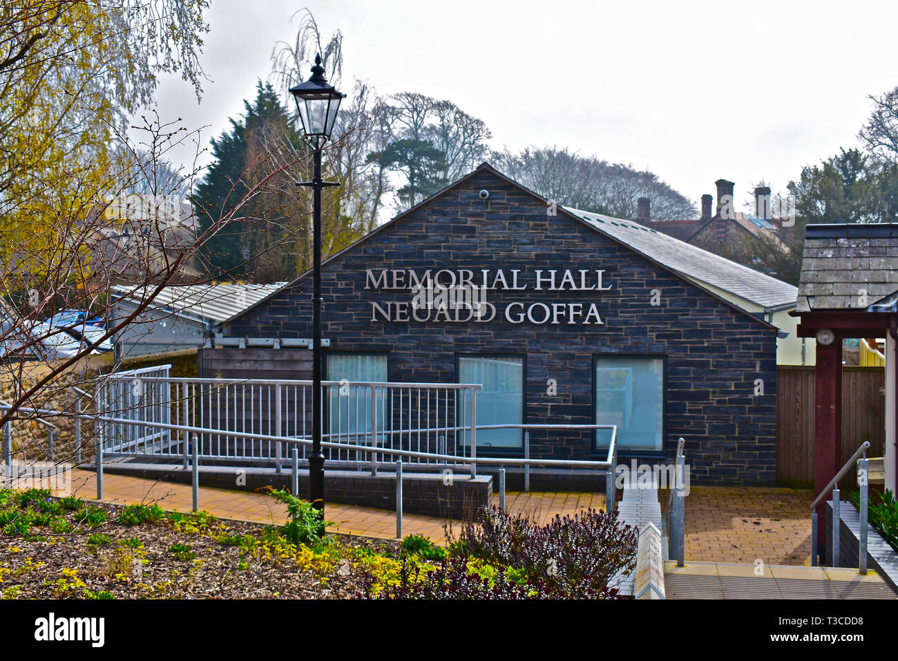 The Memorial Hall is located in the centre of the Village of Llandaff ...