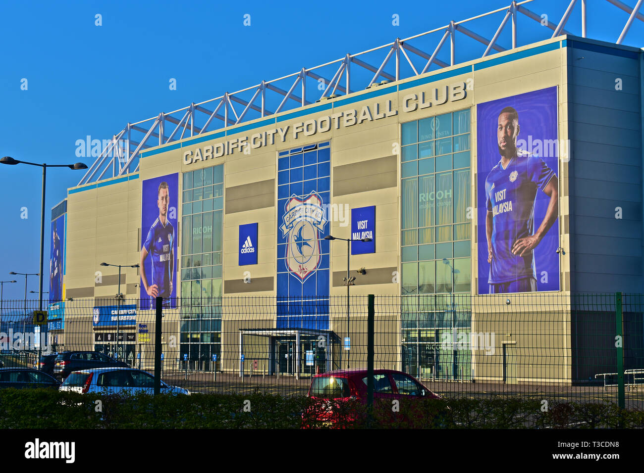 Cardiff City Football Club stadium Stock Photo - Alamy