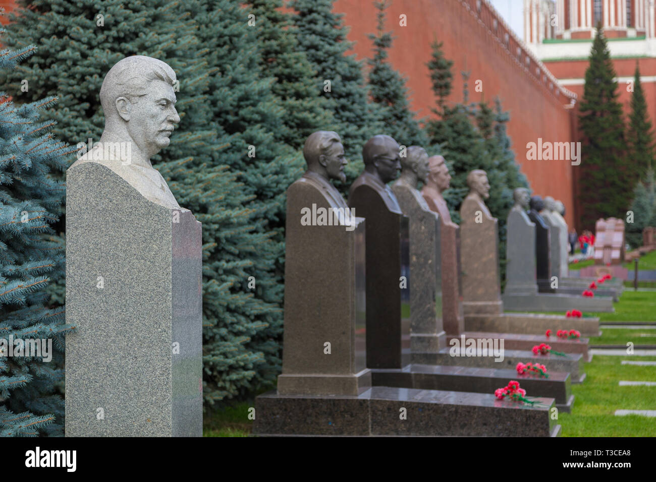 Stalin Statue Red Square Moscow