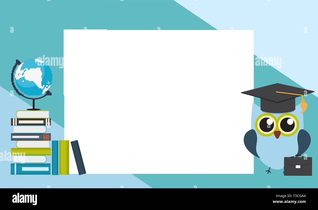 Class of 2019 Graduarion Design Elements Empty Frame with Education ...