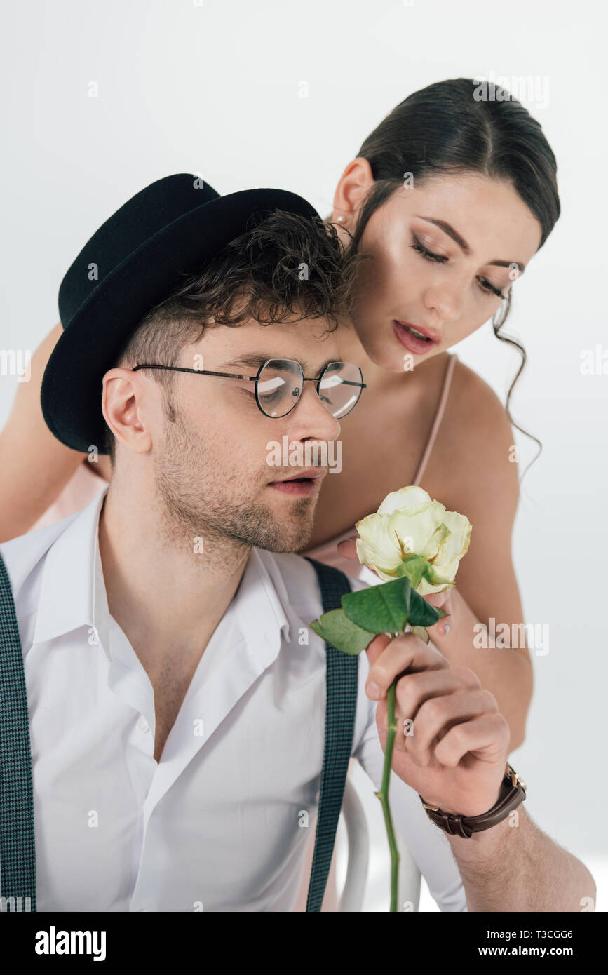 Rose gifting hi-res stock photography and images - Alamy