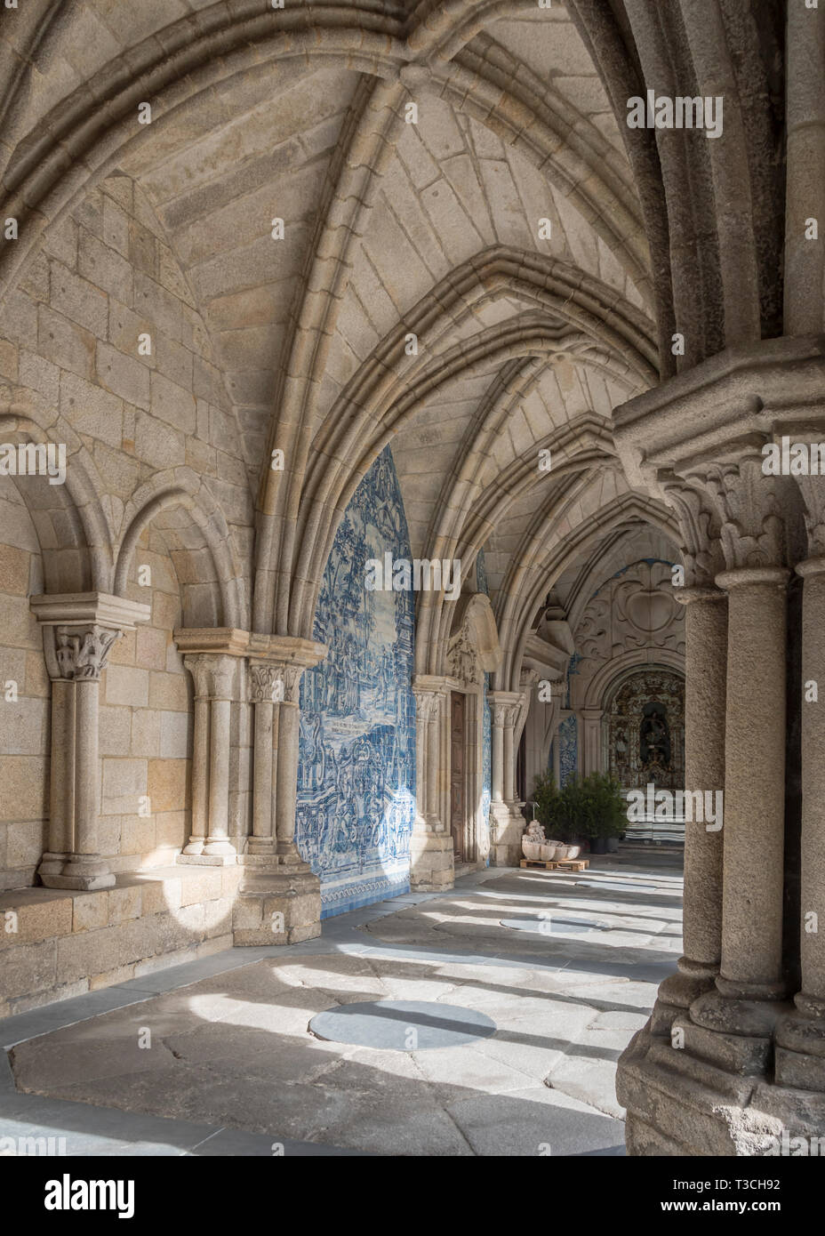 Se do Porto, the Roman Catholic Cathedral of Porto, Portugal Stock ...