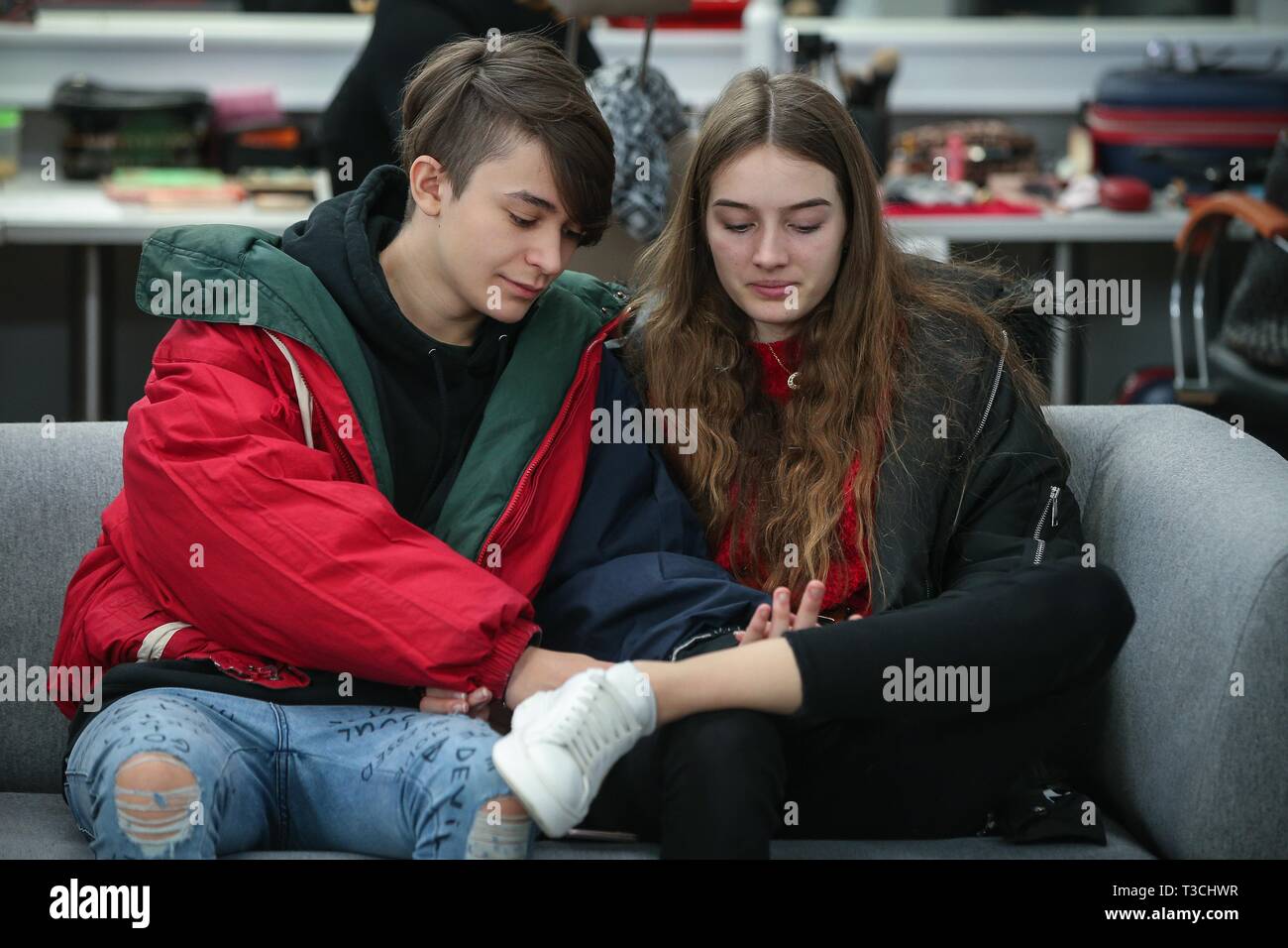 Leondre Devries Of Bars And Melody With His Girlfriend On The Set Of One Of The Most Influential
