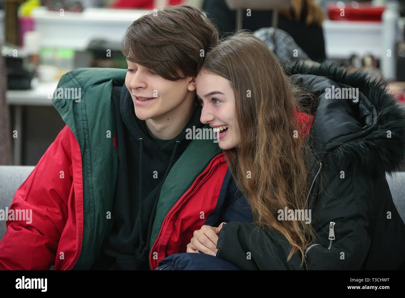 Leondre Devries Of Bars And Melody With His Girlfriend On The Set Of One Of The Most Influential