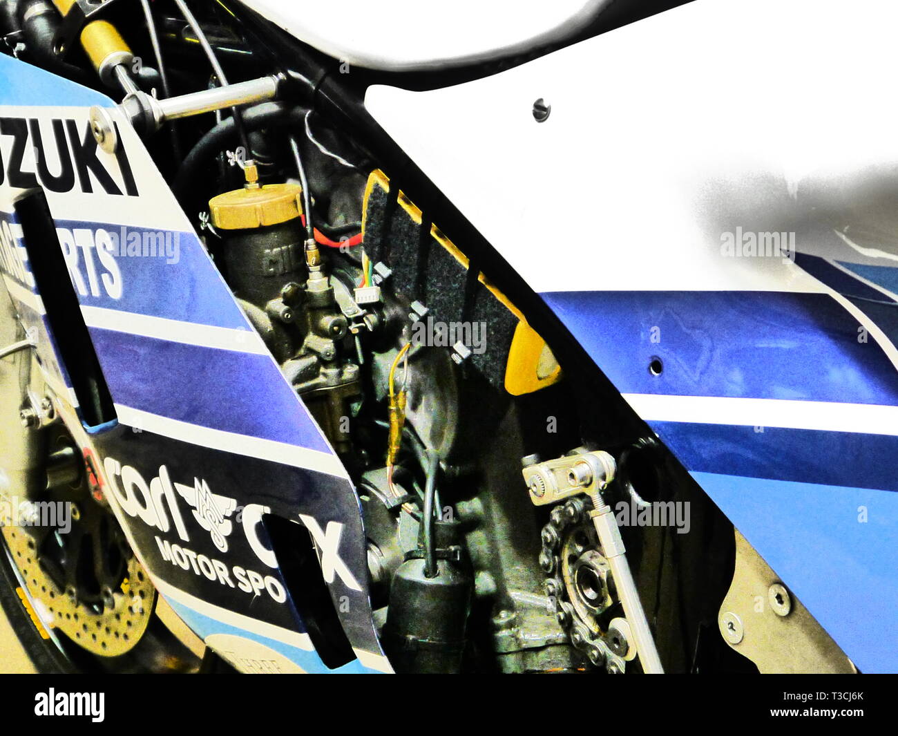 Bike engine parts hi-res stock photography and images - Alamy