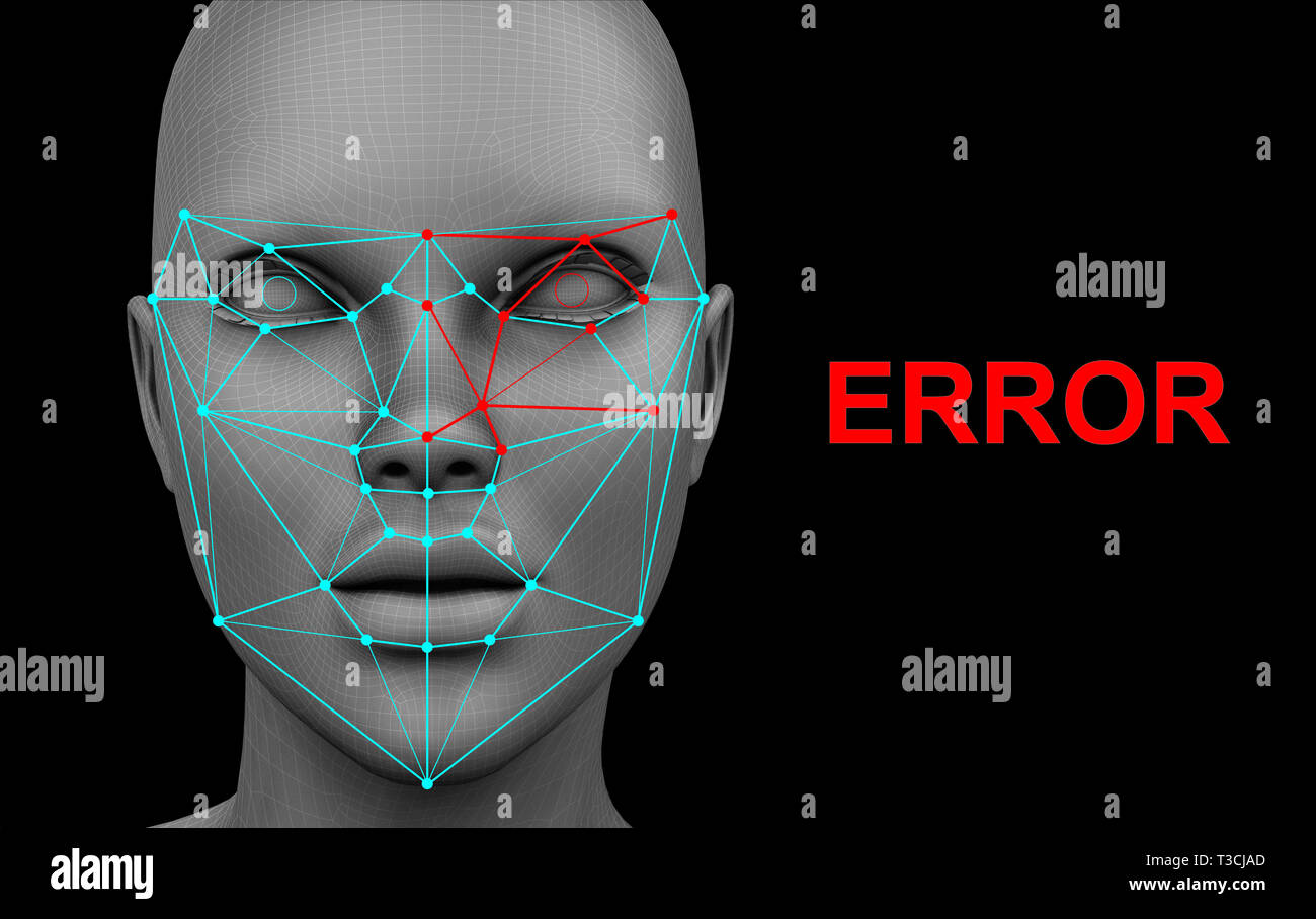 3d face recognition hi-res stock photography and images - Alamy