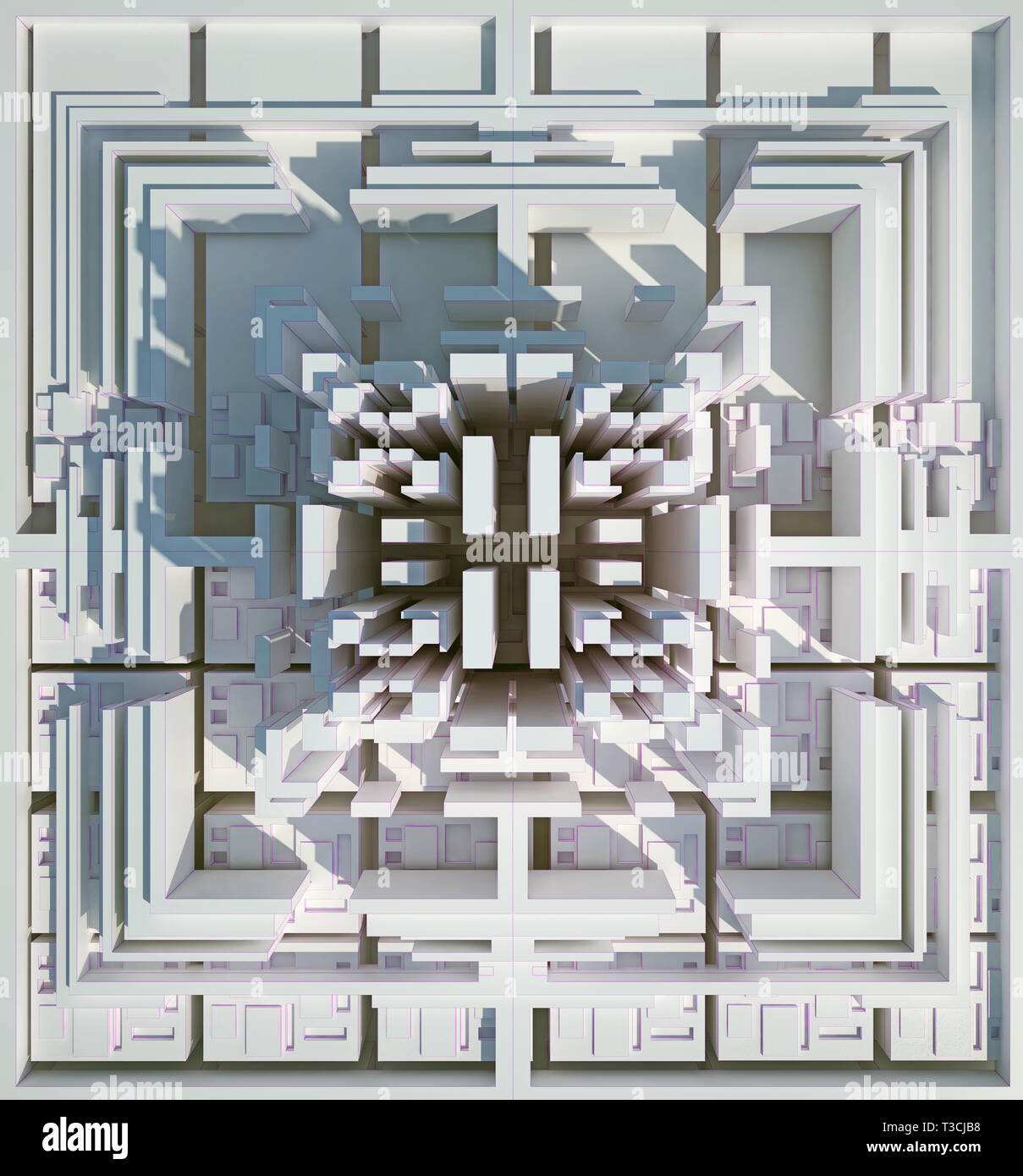 White blocks hi-res stock photography and images - Alamy