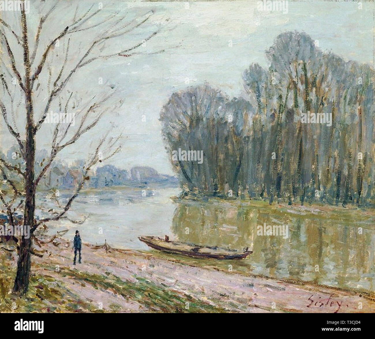 Alfred sisley winter hi-res stock photography and images - Alamy