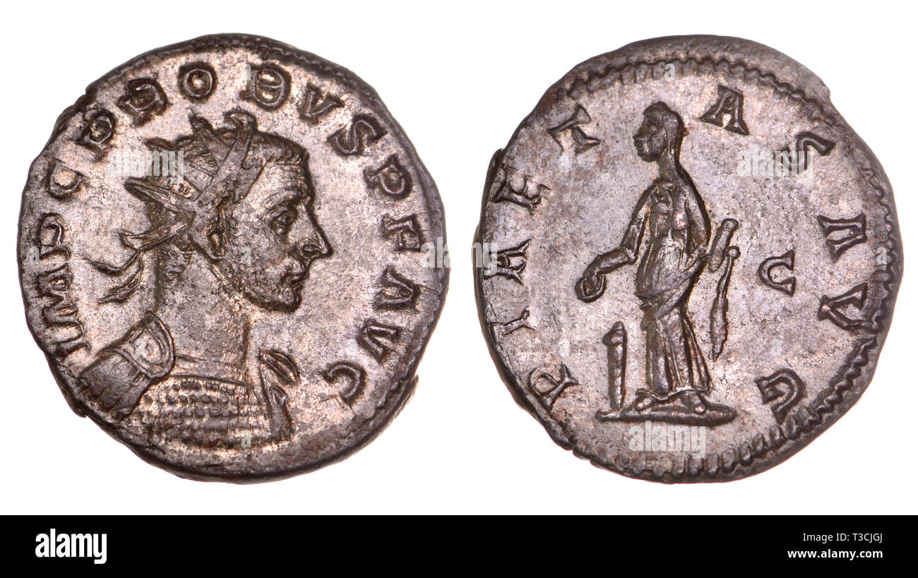 Roman coin: Antonianus from the reign (AD276 - 282) of Probus (Marcus ...