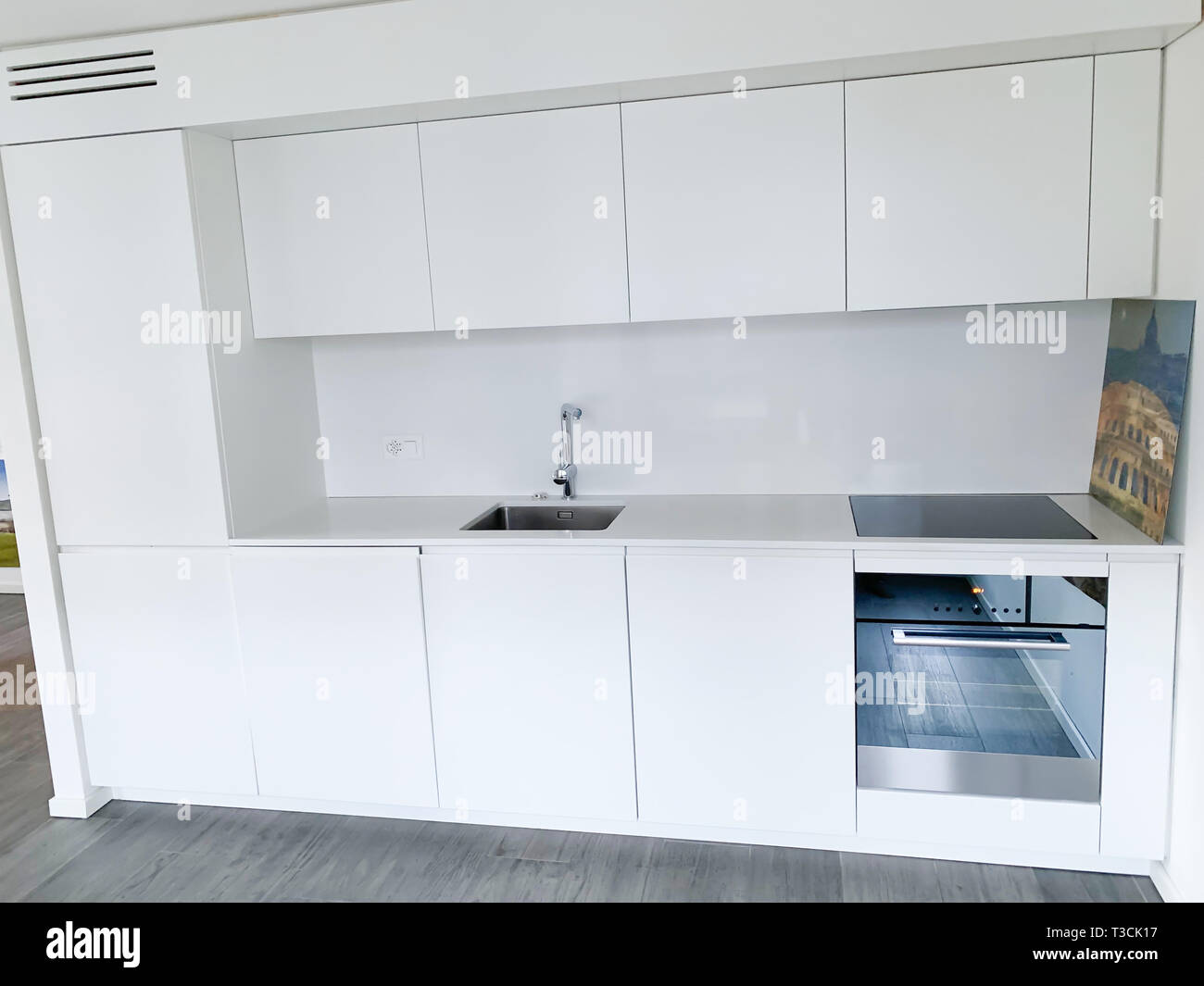Modern kitchen in Switzerland Stock Photo - Alamy
