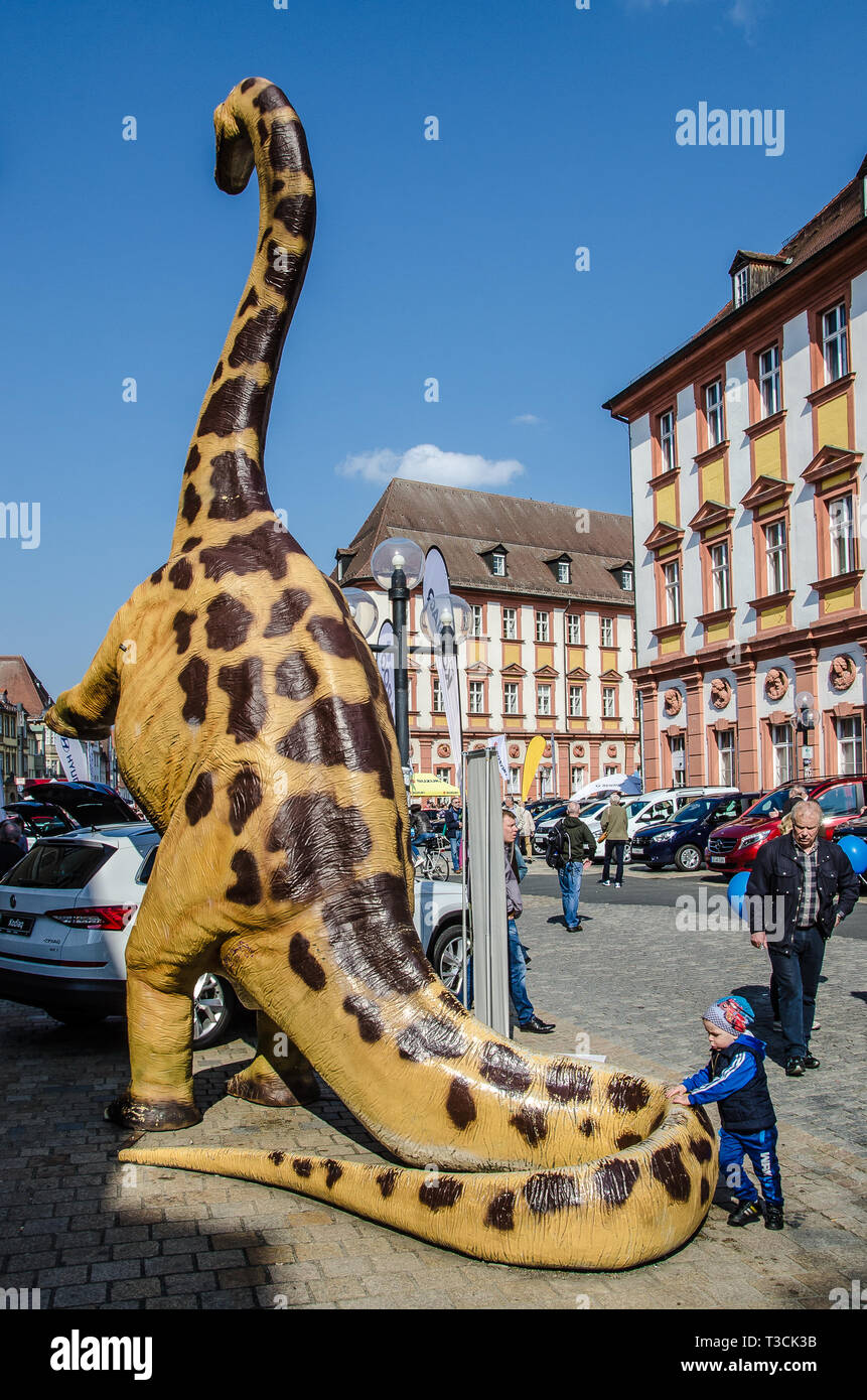 Dinosaur in bayreuth maximilian street hi-res stock photography and ...