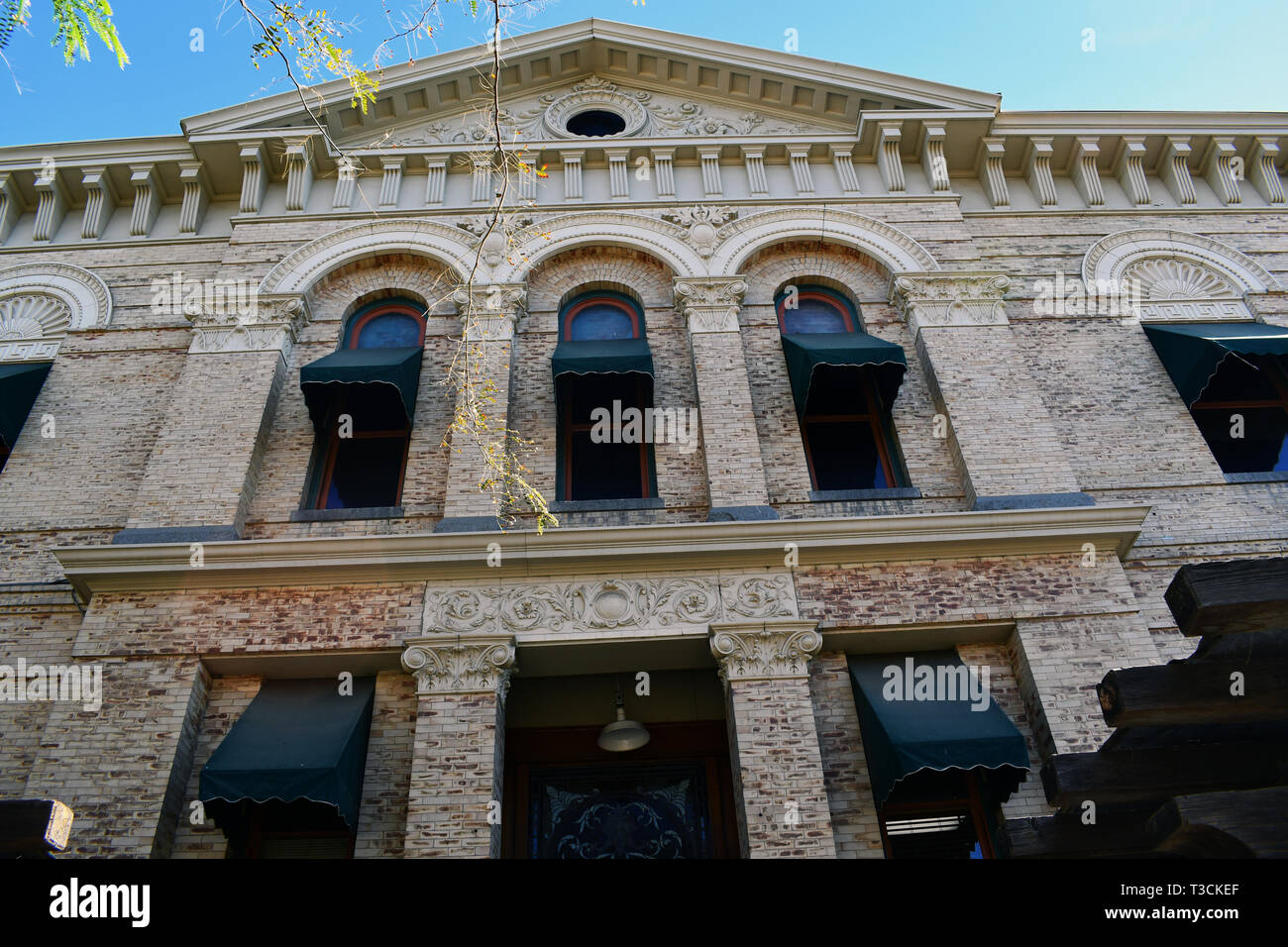 Beautiful brick building Stock Photo - Alamy