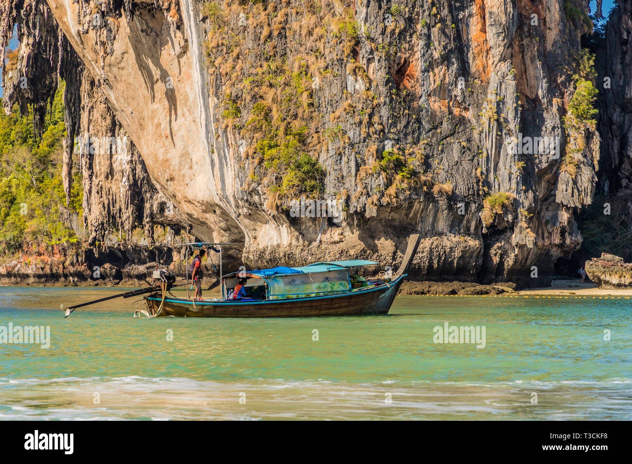 PhraNang Cave beach in Krabi Thailand Stock Photo - Alamy