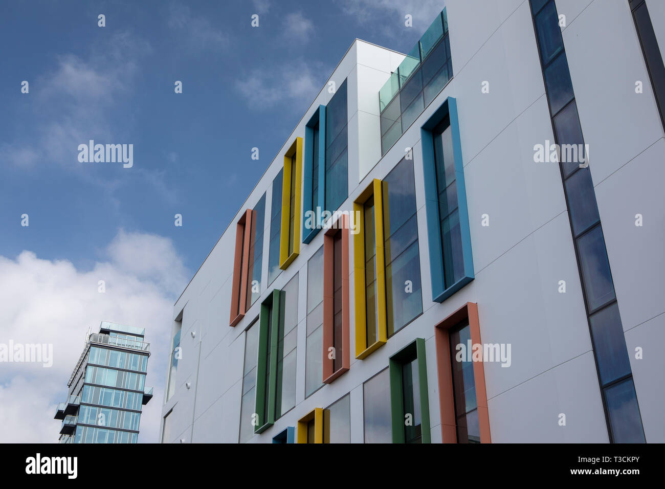 Modern building in Dublin, Ireland Stock Photo - Alamy