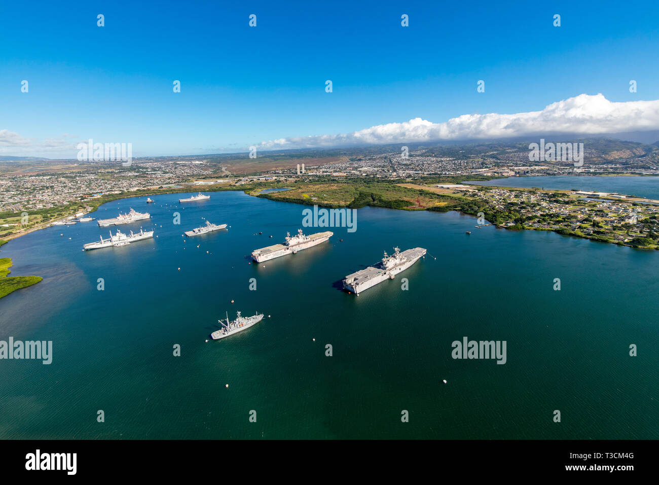 Pearl Harbor, Honolulu, Hawaii Stock Photo - Alamy