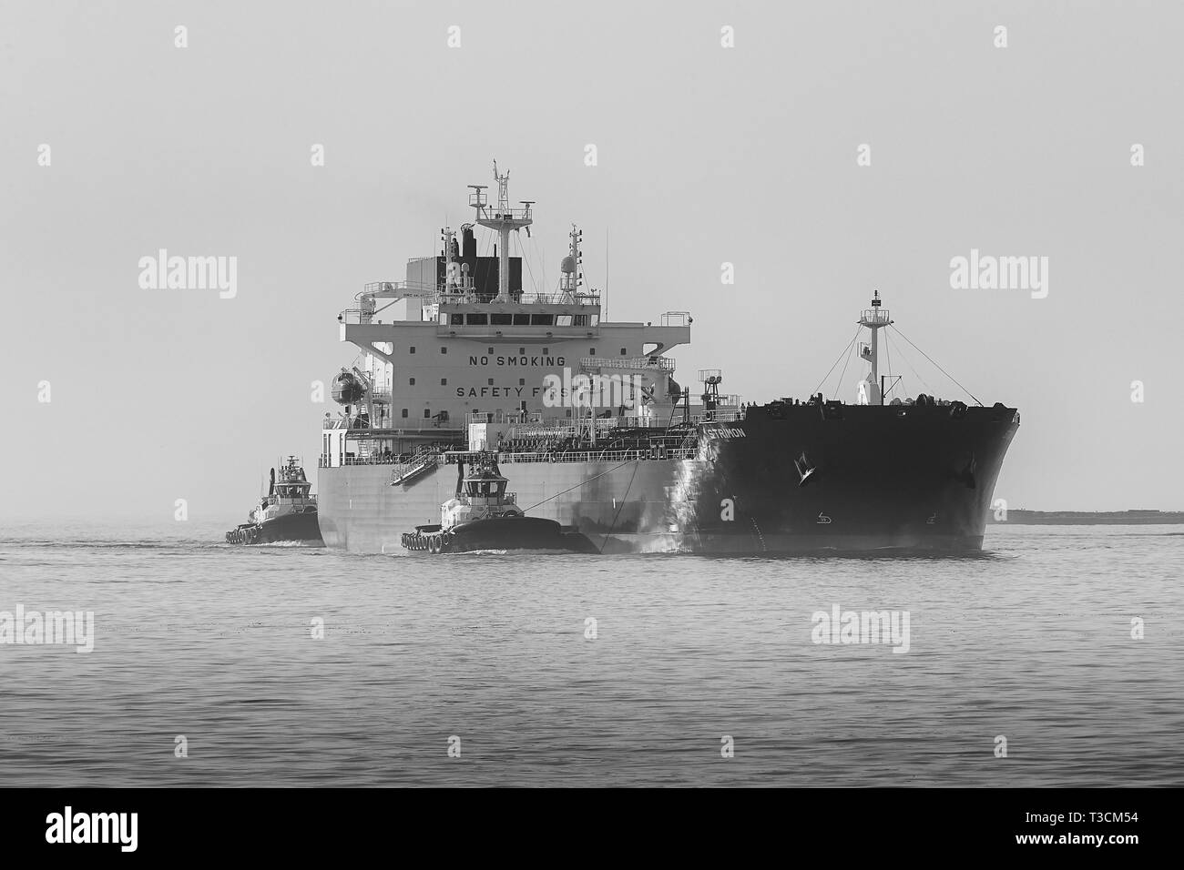 Oil products cargo Black and White Stock Photos & Images - Alamy