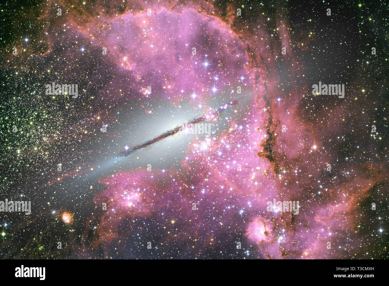 Beautiful galaxy somewhere in outer space. Elements of this image ...