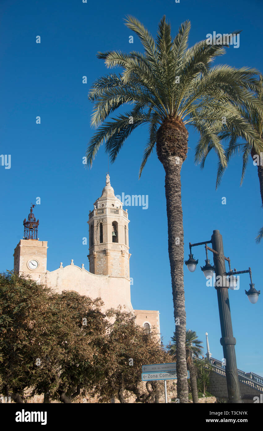 Iglesia De San Bartolome Y Santa Tecla High Resolution Stock ...