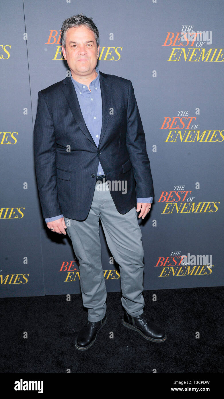 New York, NY - April 4, 2019: Robin Bissell attends The Best Of Enemies ...