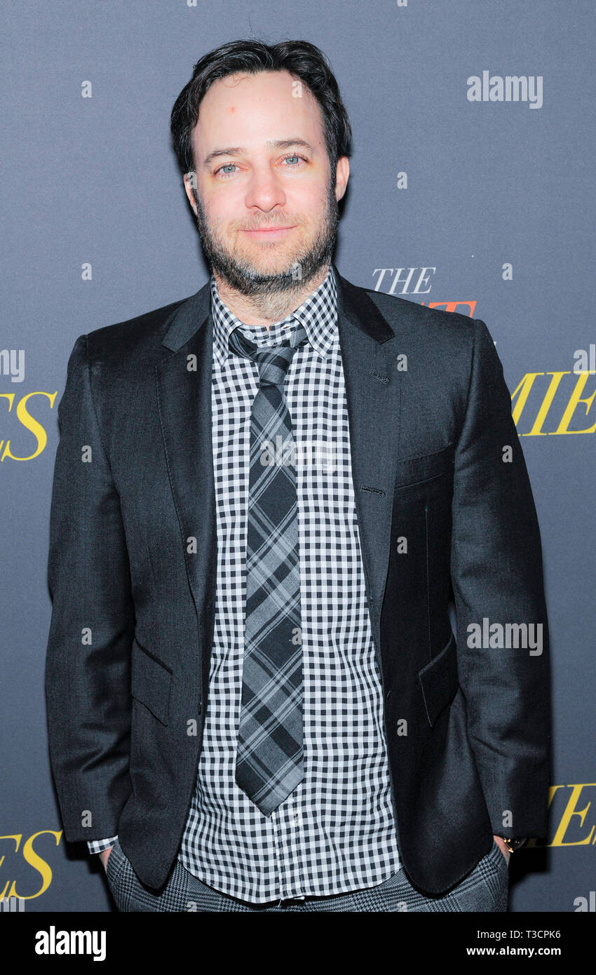 New York, NY - April 4, 2019: Danny Strong attends The Best Of Enemies ...