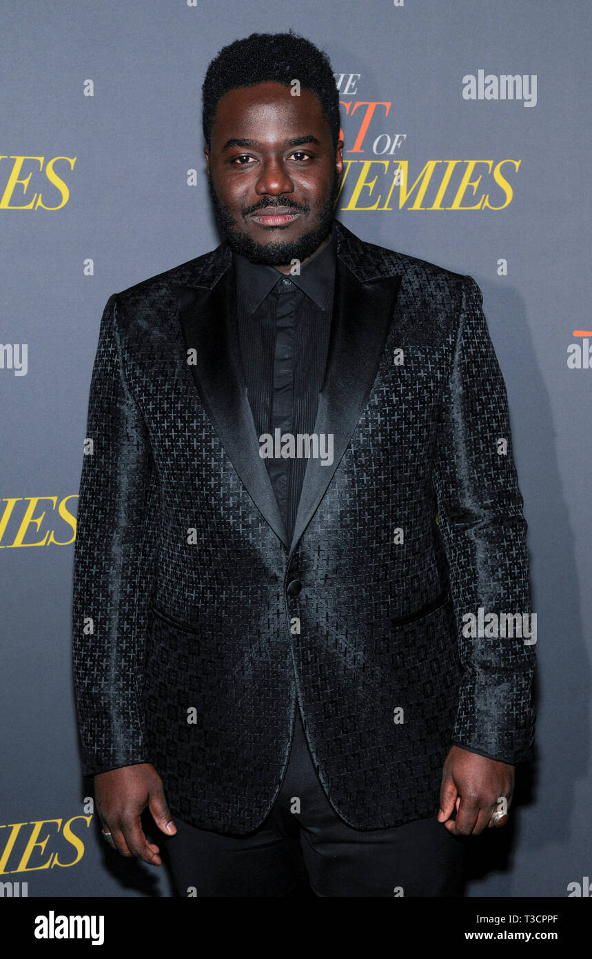 New York, NY - April 4, 2019: Babou Ceesay attends The Best Of Enemies ...